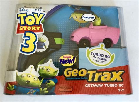 Geotrax Disney Pixar Toy Story 3 Getaway Turbo Rc Remote Control New