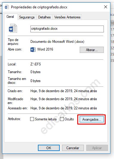 Criptografando Arquivos Com O Windows Efs Blog Do Edi