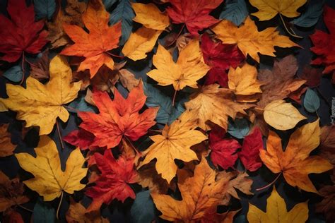 Social Trends Kolorowe Liscie Jesienne Grafikaphp