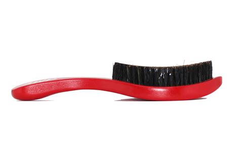 3wp Medium Wave Brush Red Handle 360waveprocess