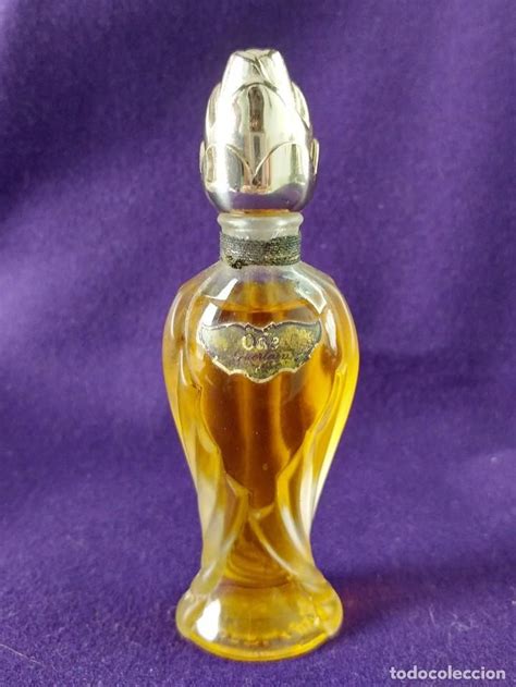 Antiguo Frasco De Perfume Ode Guerlain AÑos 50 Miniatura Sin Usar Perfume Frascos De