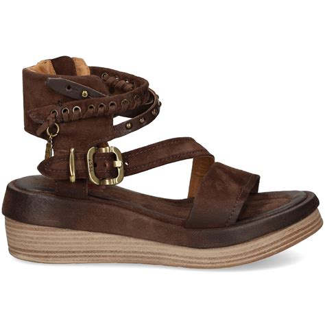 As98 Womens Platform Sandals C02009 0002 Ebano
