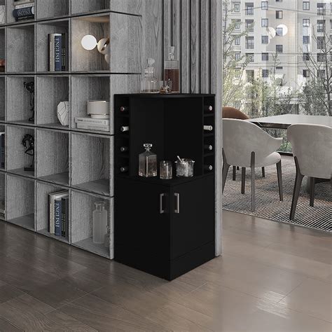 Space Saving Corner Designeight Wine Cubbies Storage Living Room