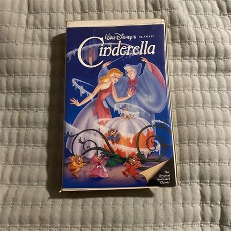 Disney Other Cinderella Black Diamond Vhs Poshmark