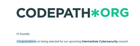 suzette becraft on linkedin cybersecurity codepath techeducation thinklikeahacker