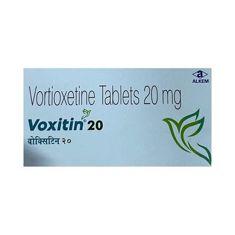 20mg Voxitin Vortioxetine Tablets At ₹ 370 Strip Vortioxetine Tablet In Nagpur Id 2855677702648