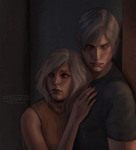 Pin Von Elisha Stewart Auf Leon And Ashley Resident Evil Zeichnungen