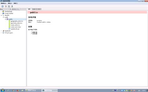 使用qgis向postgis中导入shapefile数据 Conorpai的博客