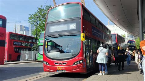 Frv London Bus Route 188 Tottenham Court Road North Greenwich