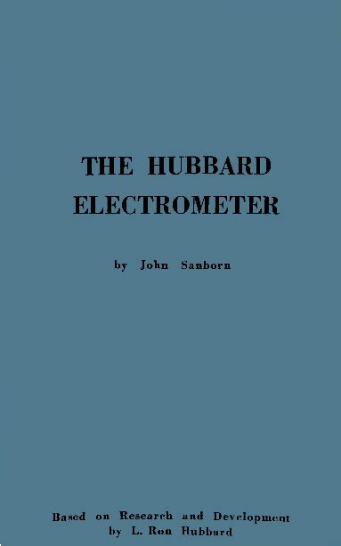 Pdf The Hubbard Electrometer