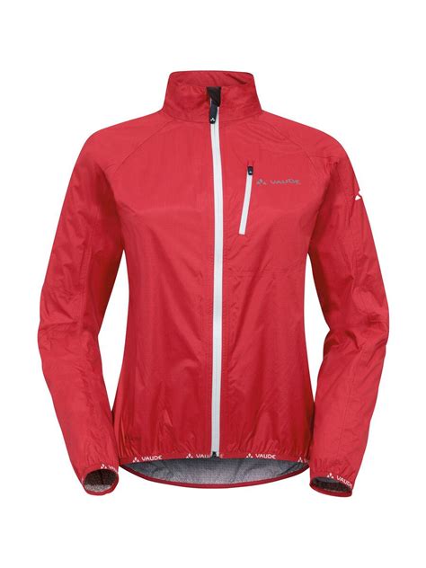 Vaude Womens Drop Jacket Iii Red Biker Boarderde