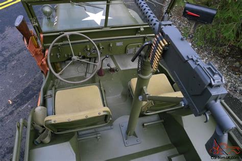 1945 Willys Mb Wwii Military Jeep Army Antique Classic Fully