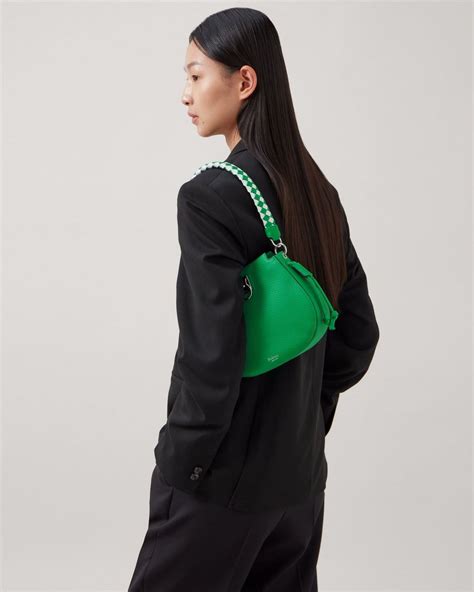 Mini Iris Hobo Lawn Green Heavy Grain Iris Mulberry