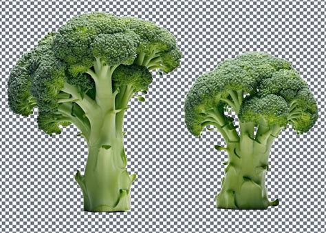 Premium Psd Different Types Of Broccoli