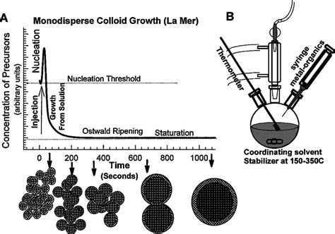 A Cartoon Depicting The Stages Of Nucleation And Growth For The