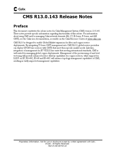 Cms Calix 130143 Pdf 64 Bit Computing Databases