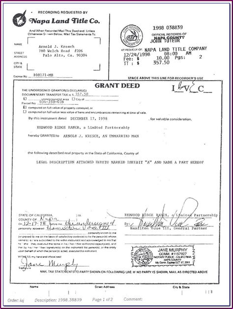 Grant Deed Template Template 1 Resume Examples 0g27lnm69p