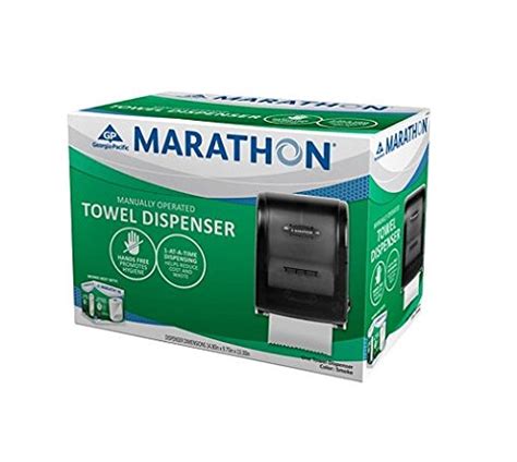 Marathon Manually Operated Roll Paper Towel Dispenser 8in Want It All