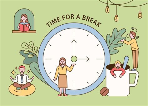 Download People Having Tea Break Time People Are Reading Meditating