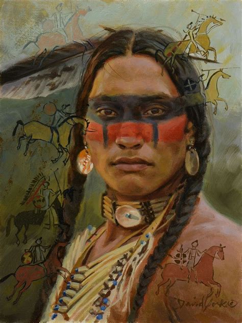 Drawings Of Native American Warriors