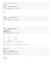 Engr 232 Lab 7 CodePDF.pdf - % Lab 7 - Laplace Workshop % Question 1 % 1a. syms s t assume real ...