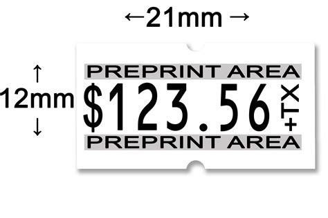 Xmark 21 6 Custom Labels