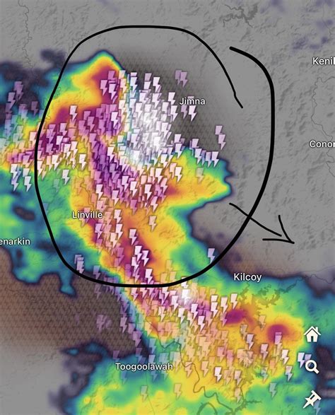 Cyclonesoz Northwest Of Brisbane Happening Now Kilcoy South Burnett