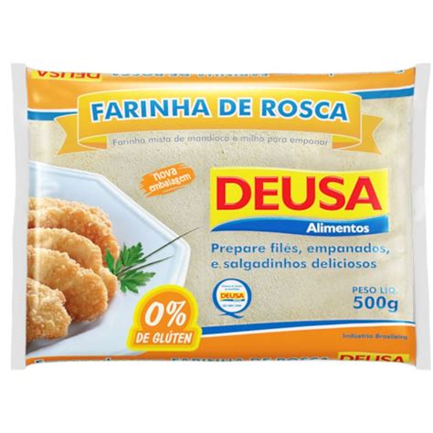 Farinha De Rosca Deusa Sem Glúten 500g Destro