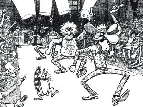 Comic Art Show The Freak Brothers And Fat Freddys Cat Galerie De