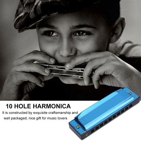 Harmonica Key Of C 10 Hole Diatonic Harmonica C Wi Grandado