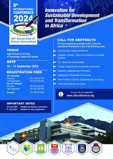 Cape Peninsula University Of Technology On Linkedin U6 Conference