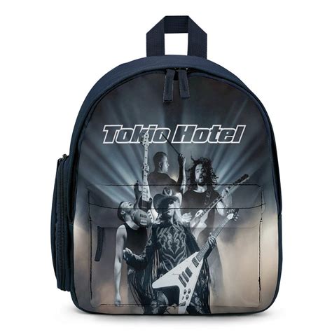 Small Backpack 12 Inch Tokio Hotel Backpack With Front Pocket Durable