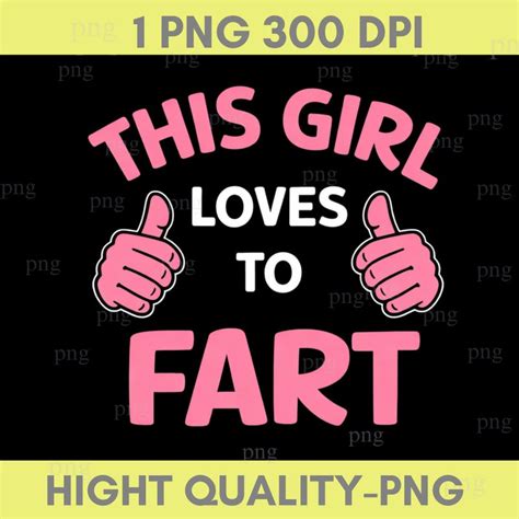 Girl Fart Art Etsy