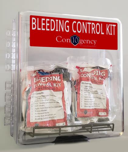 Bleeding Control Wall Stations Education Con10gency