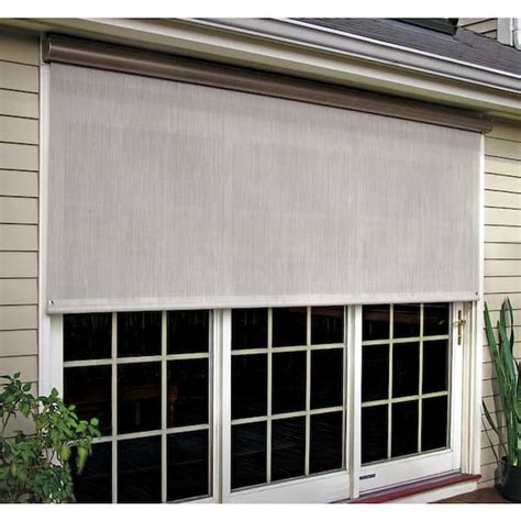 60 In Outdoor Shades The Home Depot