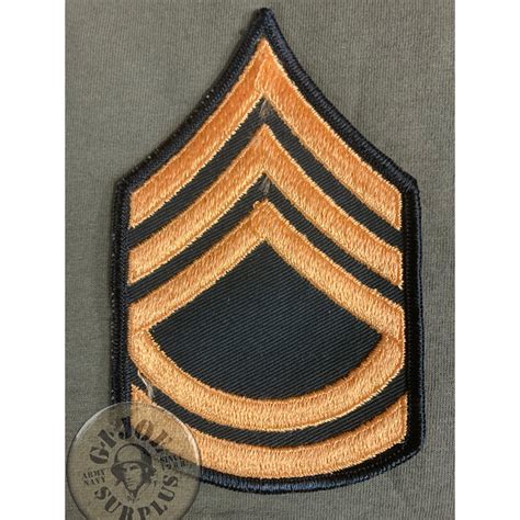 Us Army First Class Sergeant Rank Patch