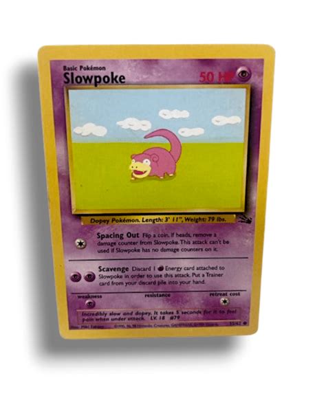 Pokemon Tcg Slowpoke 55 Fossil Appleby Games