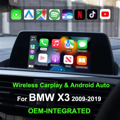 Bmw X3 2009 2019 Apple Carplay And Android Auto Modul Carputech