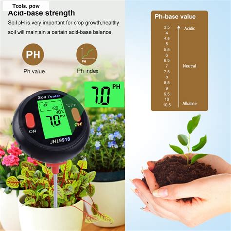 5 In 1 Soil Ph Meter Soil Ph And Moisture Meter Vicedeal