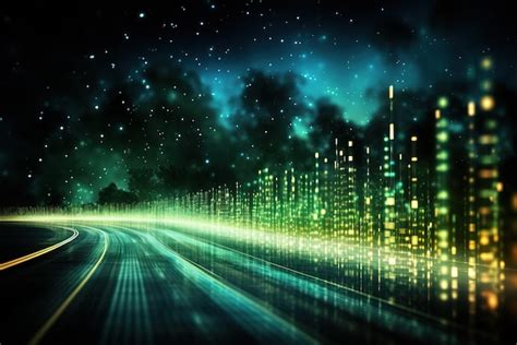 Premium Photo Artificial Intelligence Digital Binary Code Abstract Background Technology