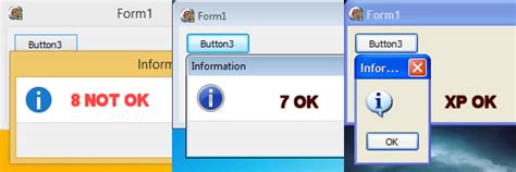 Delphi Dialog Shifted To The Left And Upward In Windows 8 Stack
