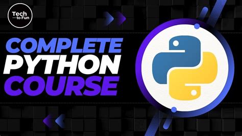 Complete Python Course 2025 Learn Python From Scratch Techtofun Youtube