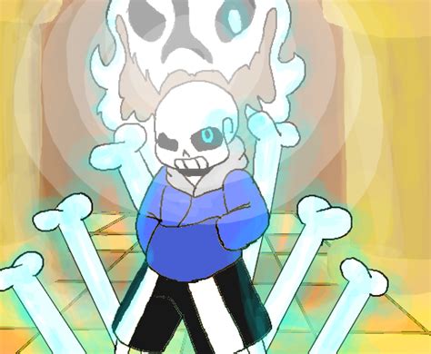 Sans Judgment Hall Genocide Route Desenho De Chara Underlust Gartic