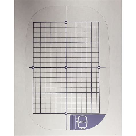 Brother Grid For 5 X 7 Inches Medium Embroidery Hoop Xc8359051 1000s
