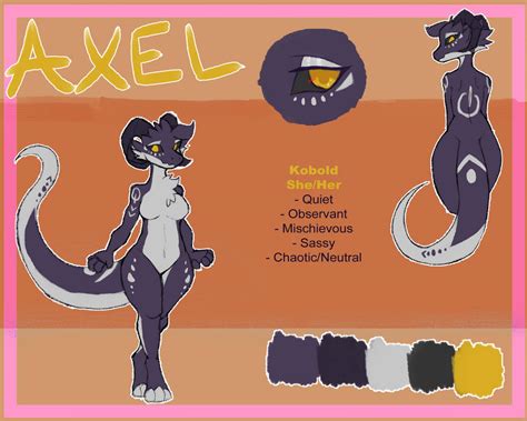 Axel Reference Sheet By Drakyazzz On Deviantart