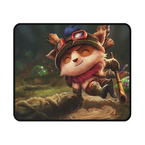 Teemo Gaming Mouse Pad League Of Legends Etsy