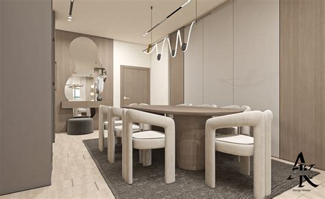 Recption With Dining Room Behance