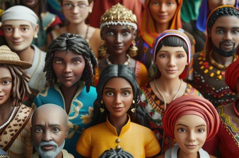 Premium Photo Celebrating Multicultural Diversity And Integration