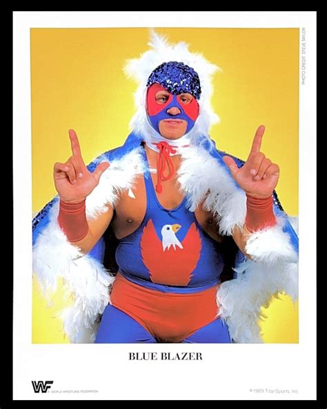 Blue Blazer Owen Hart