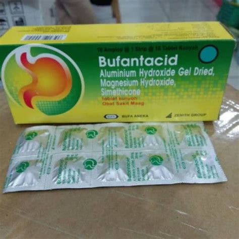 Bufantacid 10 Tablet Obat Sakit Maag Dan Lambung Lazada Indonesia
